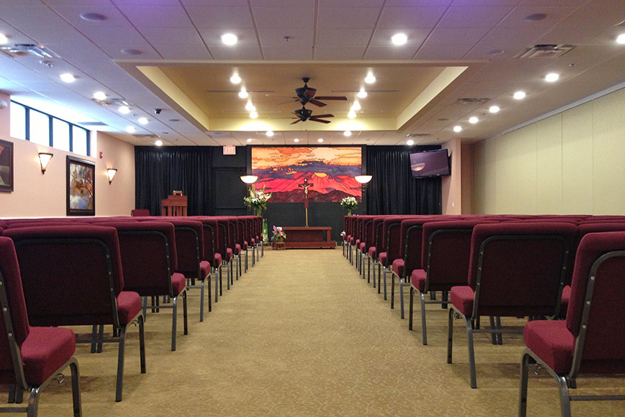 Funeral Chapel | Finding Peace | San Tan Mountain View Funeral Home ...
